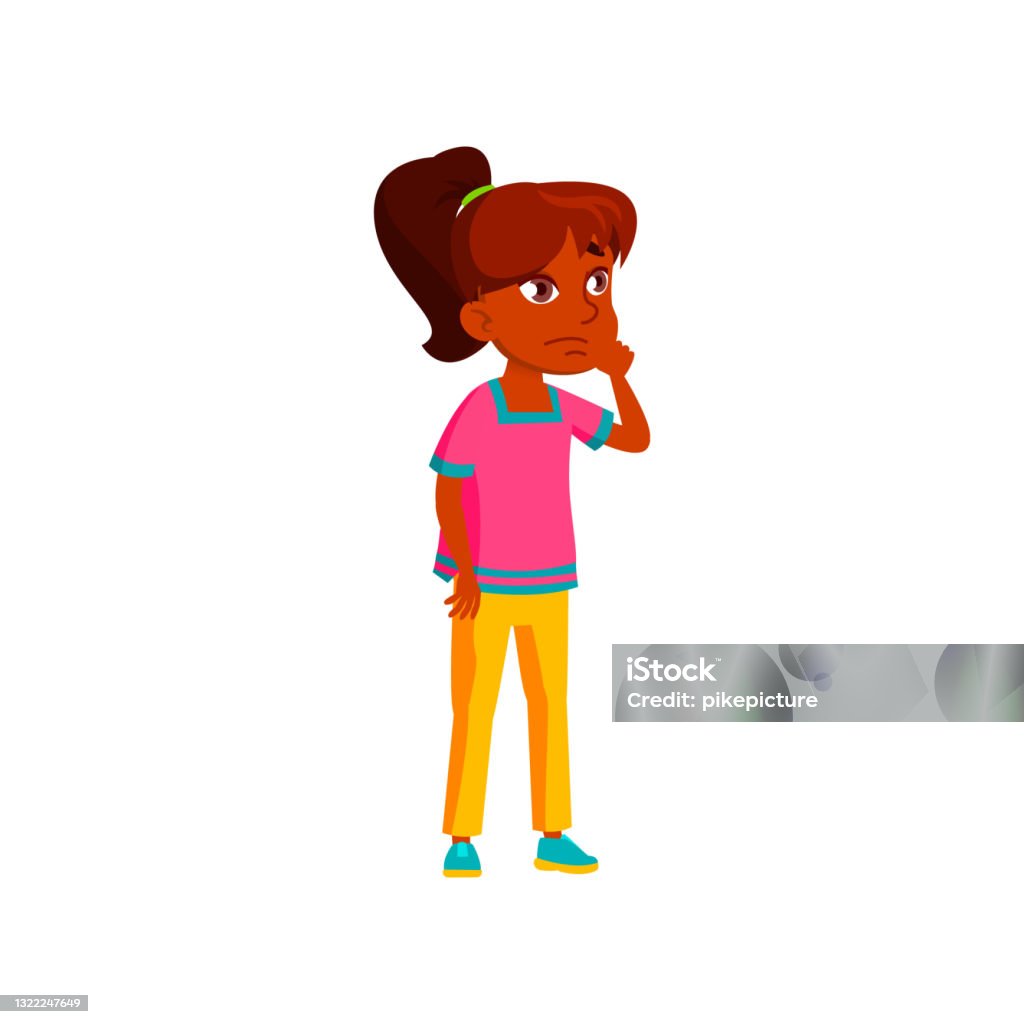 Traurigkeit Hispanische Mädchen Verzweifelt Cartoon Vektor Stock Vektor ... Traurigkeit Hispanische Mädchen Verzweifelt Cartoon Vektor Stock Vektor ...