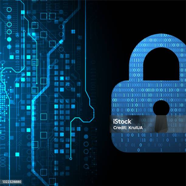 Keamanan Data Pribadi Mengilustrasikan Data Cyber Atau Ide Privasi