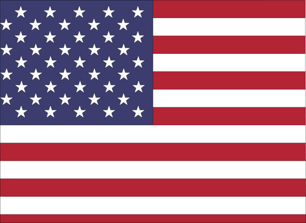 1100 Us Flag Line Art Illustrations Royalty Free Vector Graphics And Clip Art Istock