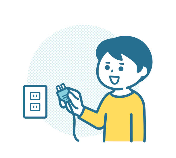 Child Unplugging stock vectors - iStock Child Unplugging stock vectors - iStock