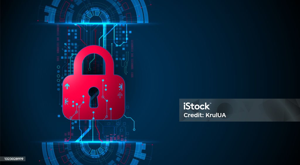 Keamanan Data Pribadi Mengilustrasikan Data Cyber Atau Ide Privasi