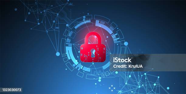 Keamanan Data Pribadi Mengilustrasikan Data Cyber Atau Ide Privasi