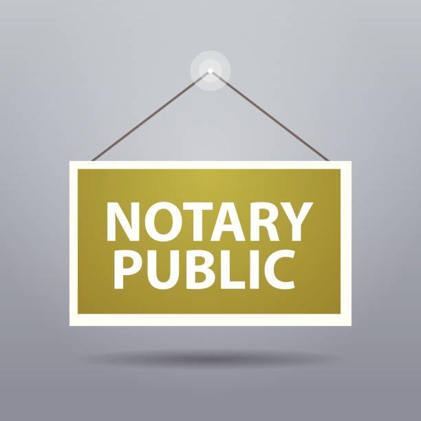 280 Notary Public Stock Illustrations Royalty Free Vector Graphics