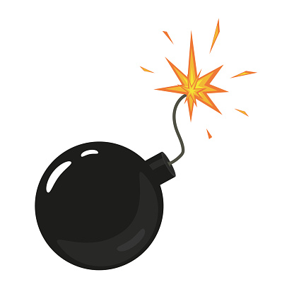 Ilustración de Bomba Explosiva Mecha Bomba E Icono De Daño Concepto De ... Ilustración de Bomba Explosiva Mecha Bomba E Icono De Daño Concepto De ...