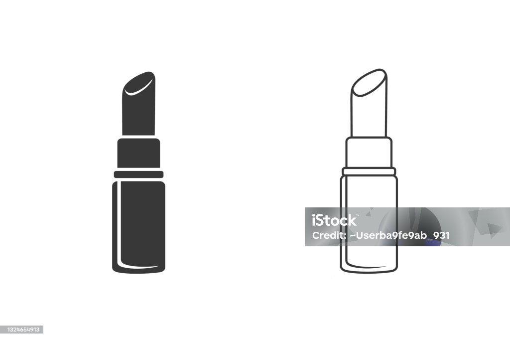Lippenstiftsymbolset Oder Logo Isoliert Zeichen Symbol Vektor Stock ... Lippenstiftsymbolset Oder Logo Isoliert Zeichen Symbol Vektor Stock ...