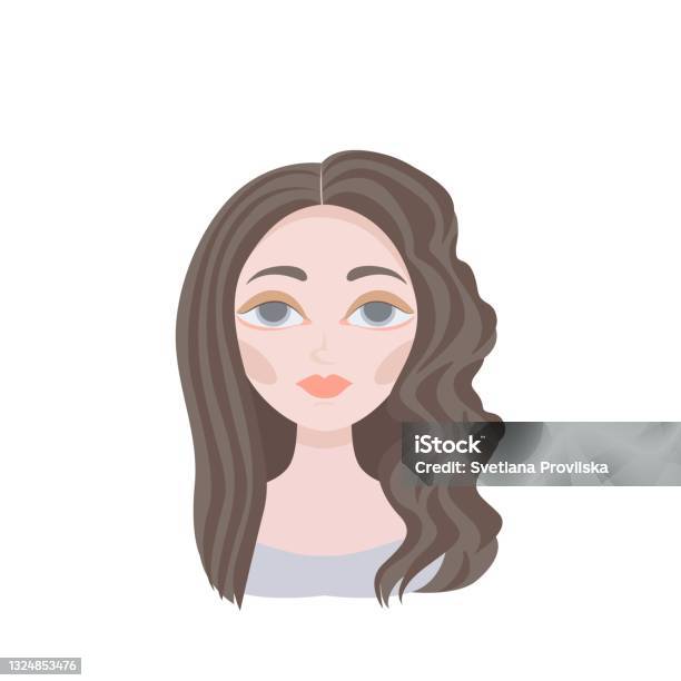 Potret Gadis Cantik Muda Dengan Rambut Panjang Berkilau Model Gaya