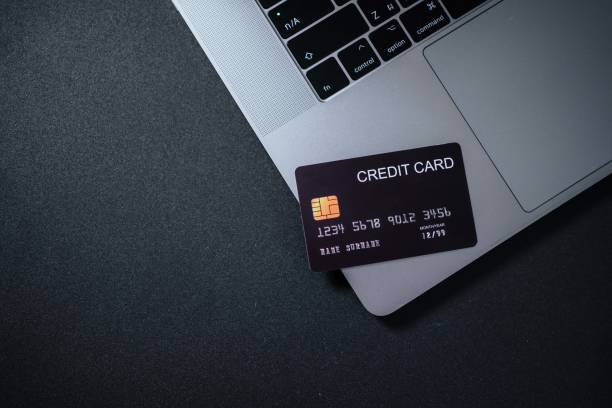 Free Stock Photo of Red Credit Card on Top of Laptop Computer ...