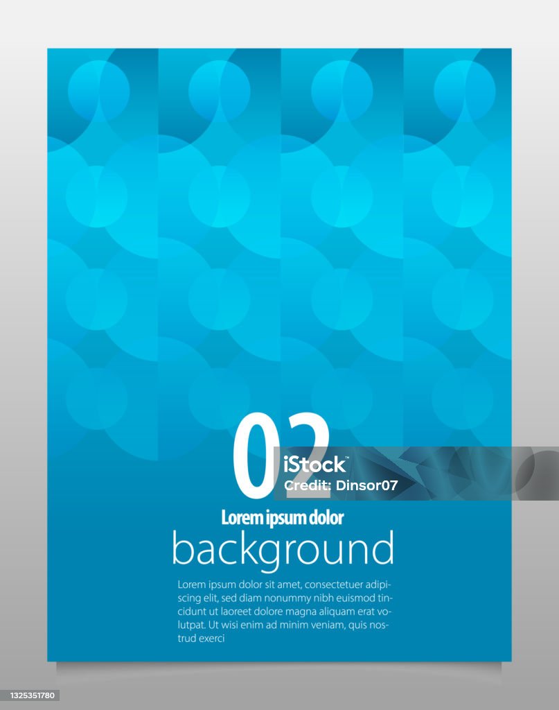 Abstract Poster Geometric Background Colors Composition Elements Vector