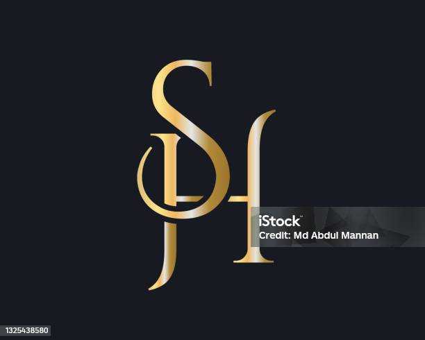 Ilustración De Vector De Diseño De Logotipo De La Letra De Monograma