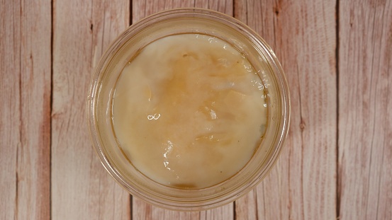 Fermentasi Scoby Untuk Membuat Kombucha Dari Atas Foto Stok - Unduh ... Fermentasi Scoby Untuk Membuat Kombucha Dari Atas Foto Stok - Unduh ...
