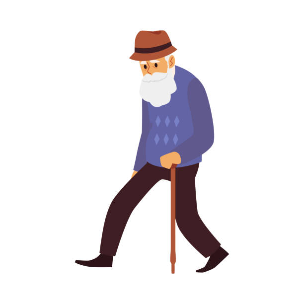 400 Wrinkled Old Man Cartoons Stock Illustrations Royalty Free Vector