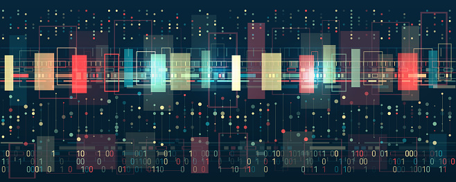 Filtrage Des Algorithmes De La Machine Visualisation Big Data Large