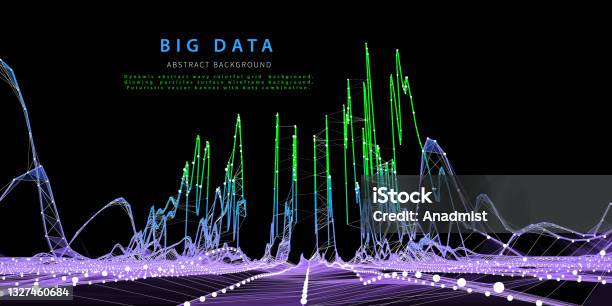 Abstract Analytical Background With Polygonal Grid Analyze Big Data Analytics Algorithms Data 6830