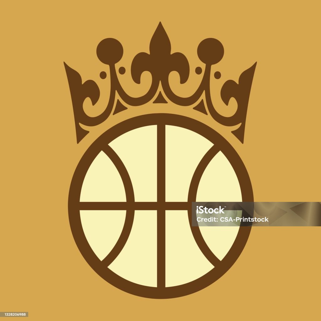Mahkota Dan Bola Basket Ilustrasi Stok Unduh Gambar Sekarang Bola Basket Bola Bola Basket