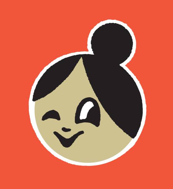 2 800 Lady Winking Illustrations Royalty Free Vector Graphics And Clip