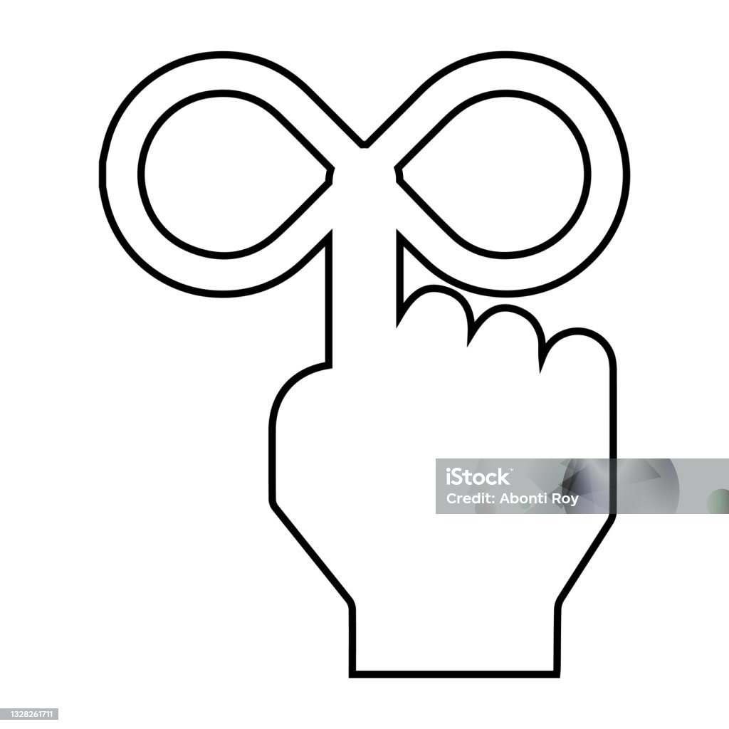 Finger Hand Memory Remind Reminder String Tied Icon Stock Illustration ... Finger Hand Memory Remind Reminder String Tied Icon Stock Illustration ...