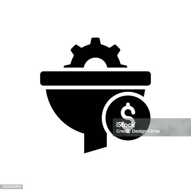 Icône Solide Vectorielle De Lentonnoir De Vente Symbole De Marketing Et ... Icône Solide Vectorielle De Lentonnoir De Vente Symbole De Marketing Et ...