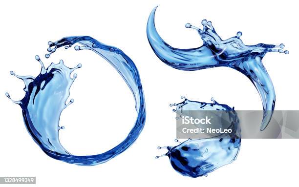 Photo Libre De Droit De Rendu 3d Ensemble Dimages Clipart Déclaboussure