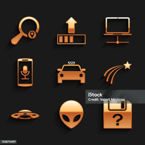 Set Taxi Car Alien Unknown Document Falling Star Ufo Flying Spaceship ... Set Taxi Car Alien Unknown Document Falling Star Ufo Flying Spaceship ...