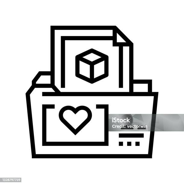 Ilustrasi Vektor Ikon Ugc Baris Penyimpanan Folder Ilustrasi Stok ... Ilustrasi Vektor Ikon Ugc Baris Penyimpanan Folder Ilustrasi Stok ...