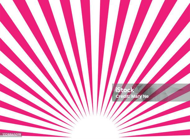 Sunlight Abstract Background Pink And White Color Burst Background With