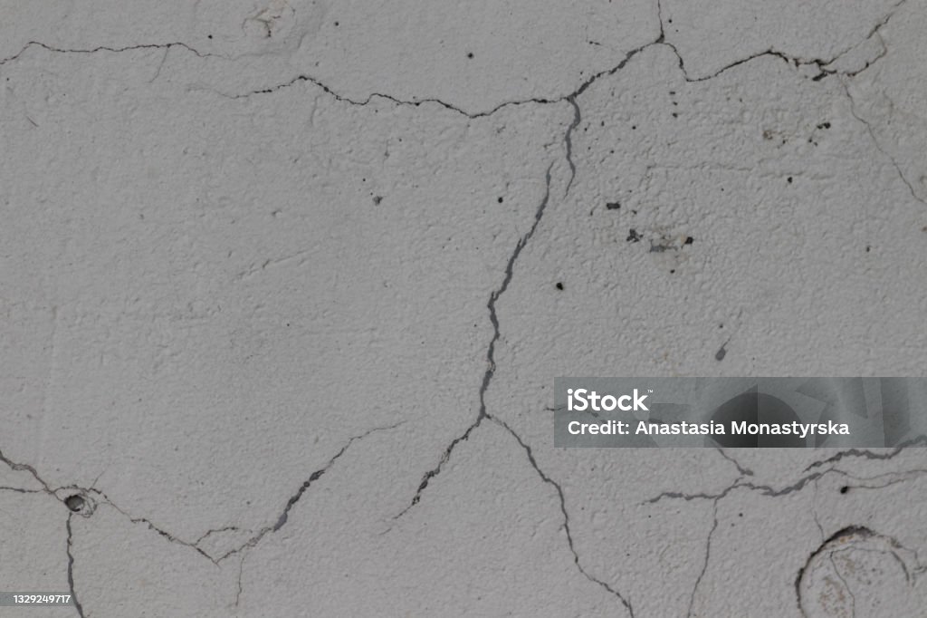 Dinding Beton Retak Tekstur Retak Foto Stok Unduh Gambar Sekarang
