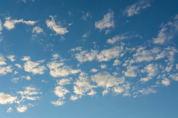 Free Stock Photo of Dark Blue Sky With Sparse Clouds | Download Free ...