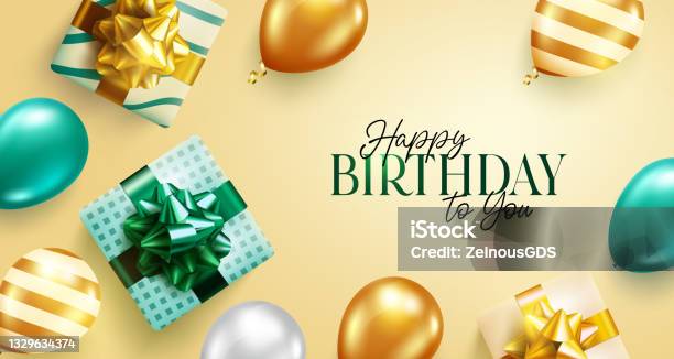 Joyeux Anniversaire Vectoriel Conception Darrièreplan Joyeux
