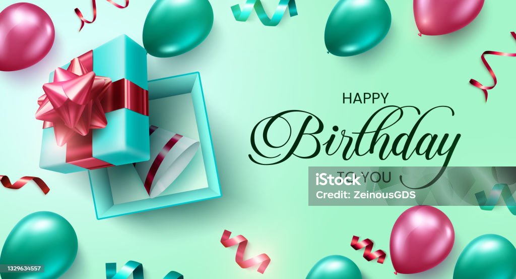 Joyeux Anniversaire Vectoriel Conception Darrièreplan Joyeux