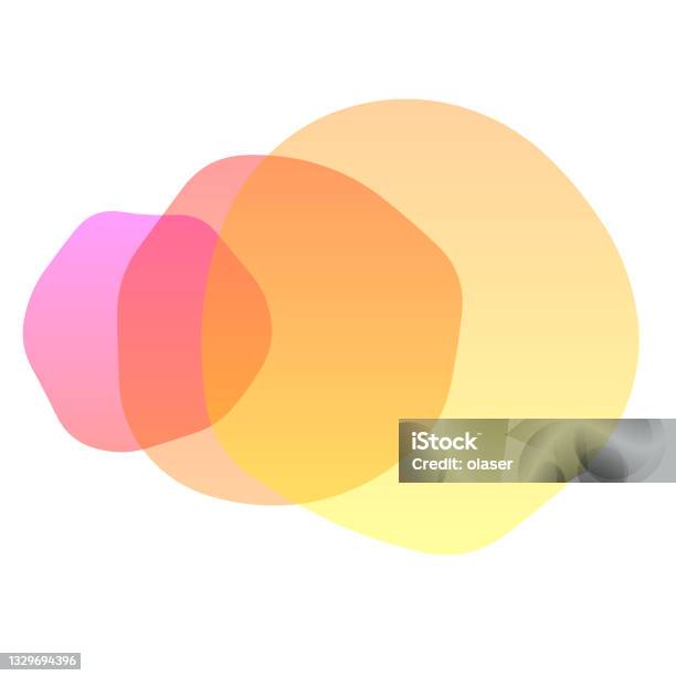 Uneven Solid Overlapping Multiple Blobs With Round Corners 3334