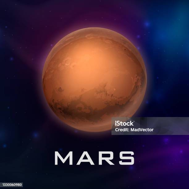 Ilustración de Planeta Marte Vector 3d Realistic Space Planet In Space ... Ilustración de Planeta Marte Vector 3d Realistic Space Planet In Space ...