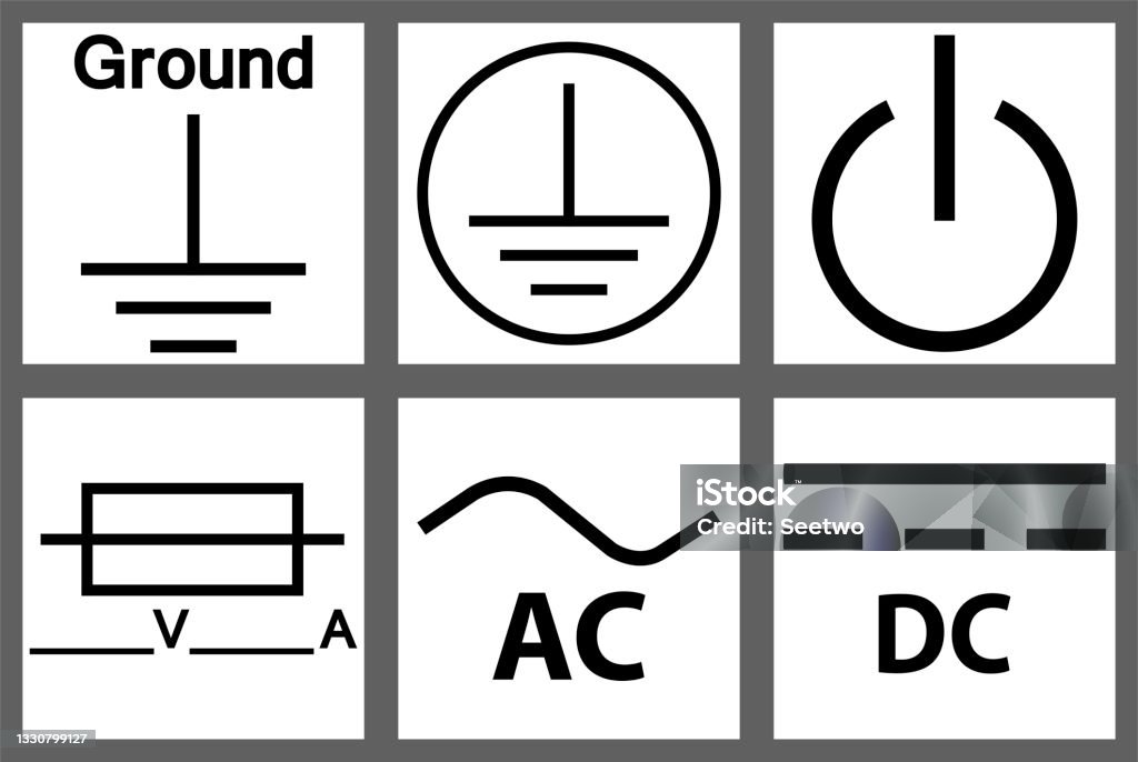 Protective Earth Ground Dc Ac Circuit Power Symbol Sign Stock ... Protective Earth Ground Dc Ac Circuit Power Symbol Sign Stock ...