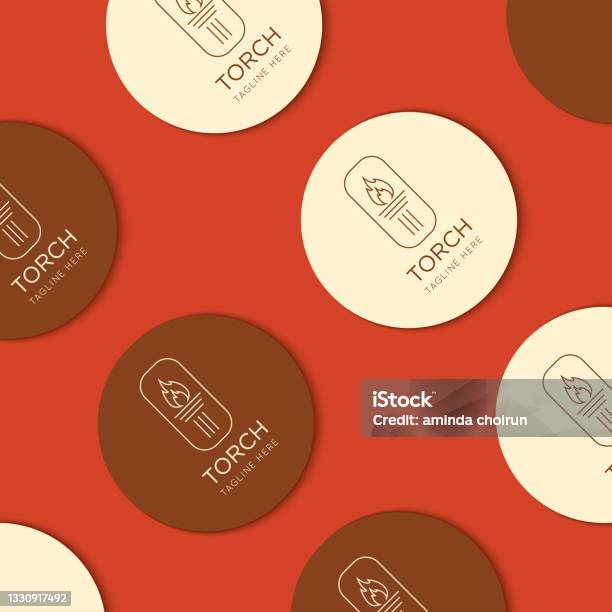 Ikon Obor Dan Vektor Simbol Dengan Templat Desain Ilustrasi Mockup ... Ikon Obor Dan Vektor Simbol Dengan Templat Desain Ilustrasi Mockup ...
