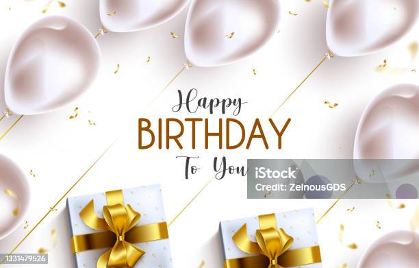 Joyeux Anniversaire Vectoriel Conception Darrièreplan Joyeux