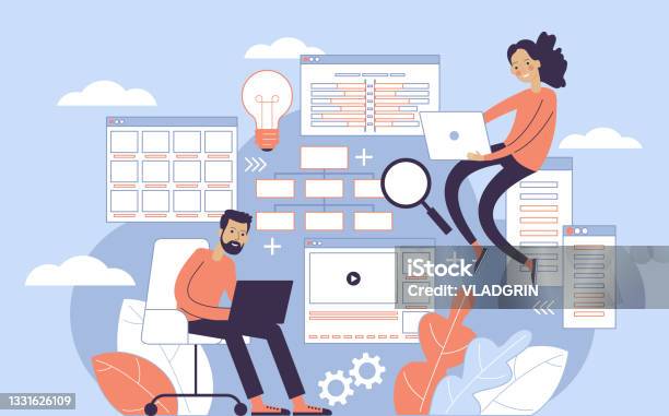 Website Architecture Concept Php And Mysql Cms Content Management System Web Development