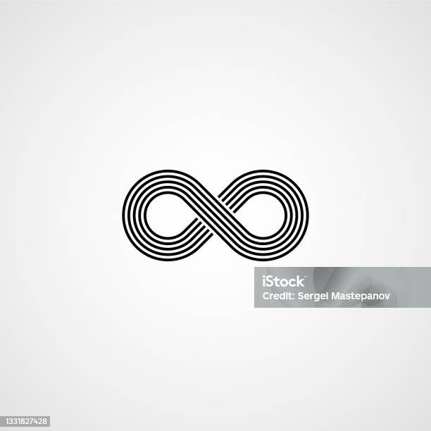 Symbole De Linfini Illustration Vectorielle Icône De Ligne Vecteurs