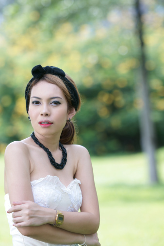 Photo Libre De Droit De Portrait De Jeune Fille Asiatique Banque D