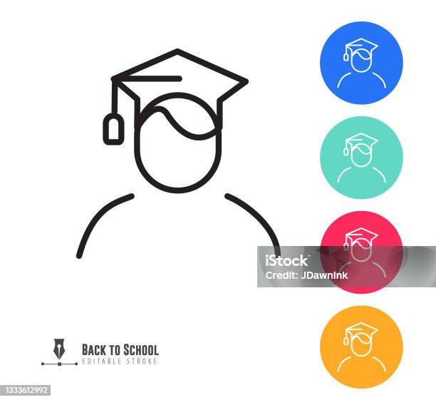 Modern Elearning And Education Icon Concepts Thin Line Style Editable