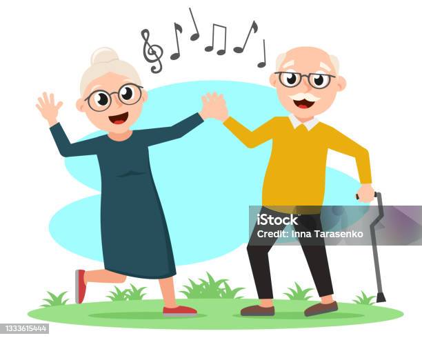 Pasangan Lansia Kakek Dan Nenek Menari Di Alam Ilustrasi Stok - Unduh ... Pasangan Lansia Kakek Dan Nenek Menari Di Alam Ilustrasi Stok - Unduh ...