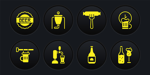 Atur Signboard Dengan Segelas Bir Happy Hour Keran Bir Botol Sosis Di ... Atur Signboard Dengan Segelas Bir Happy Hour Keran Bir Botol Sosis Di ...