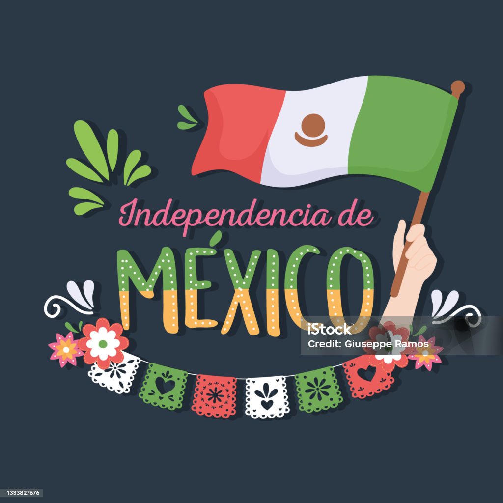 Ilustración De Día De La Independencia En México Y Más Vectores Libres