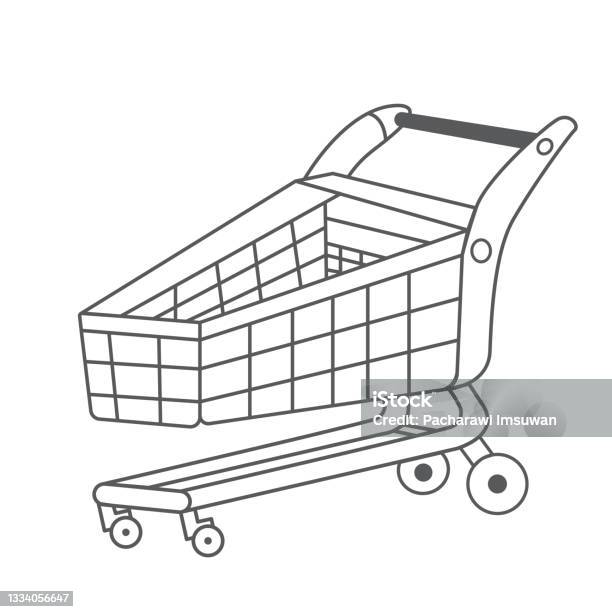 Ikon Kerangka Keranjang Dan Keranjang Keranjang Belanja Stroke Desain ... Ikon Kerangka Keranjang Dan Keranjang Keranjang Belanja Stroke Desain ...
