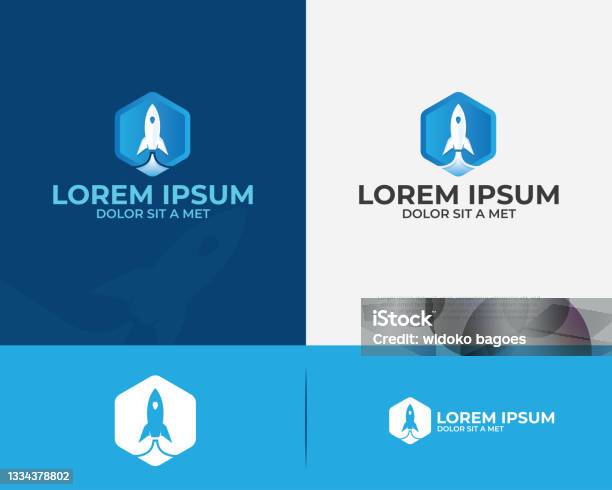 Desain Ilustrasi Peluncuran Roket Template Ilustrasi Startup Terisolasi