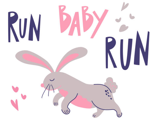 Fast Rabbit Cartoon