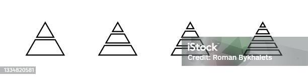 Ikon Garis Bagan Piramida Diagram Piramida Menguraikan Simbol Atau Logo ... Ikon Garis Bagan Piramida Diagram Piramida Menguraikan Simbol Atau Logo ...