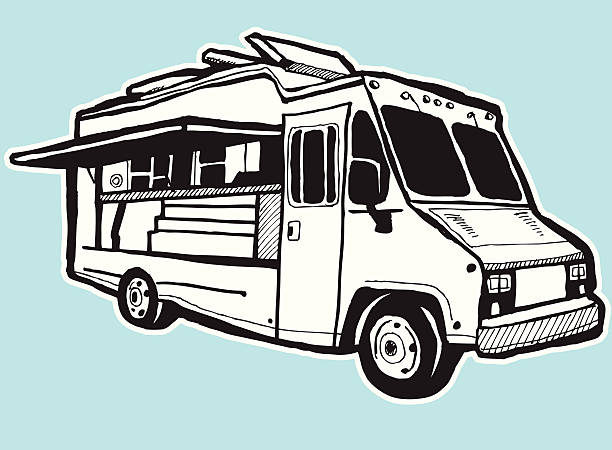 Food Trailer Clip Art