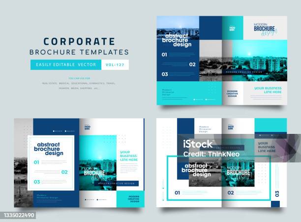 Template Desain Sampul Buku Perusahaan Di A4 Ilustrasi Stok Unduh