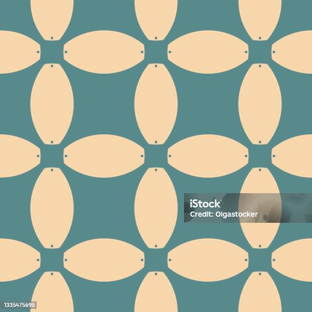 Pola Geometris Vektor Mulus Mosaik Abstrak Dengan Grid Mesh Jaring Kisi
