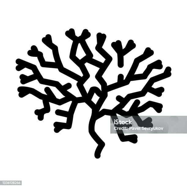 Illustration Vectorielle De Licône De La Ligne Dalgues De Mousse