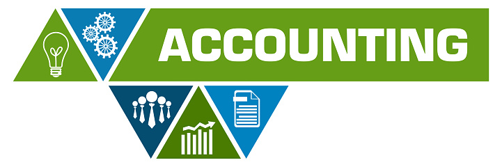 Accounting Green Blue Triangle Polygon Horizontal Stock Illustration ... Accounting Green Blue Triangle Polygon Horizontal Stock Illustration ...